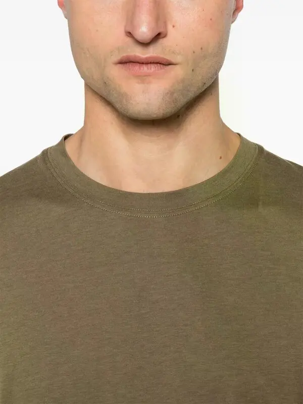 TOM FORD Logo-embroidered T-shirt - Green