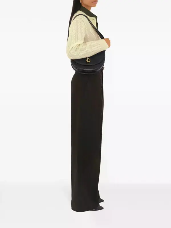 Burberry Cropped Aran-knit Cardigan