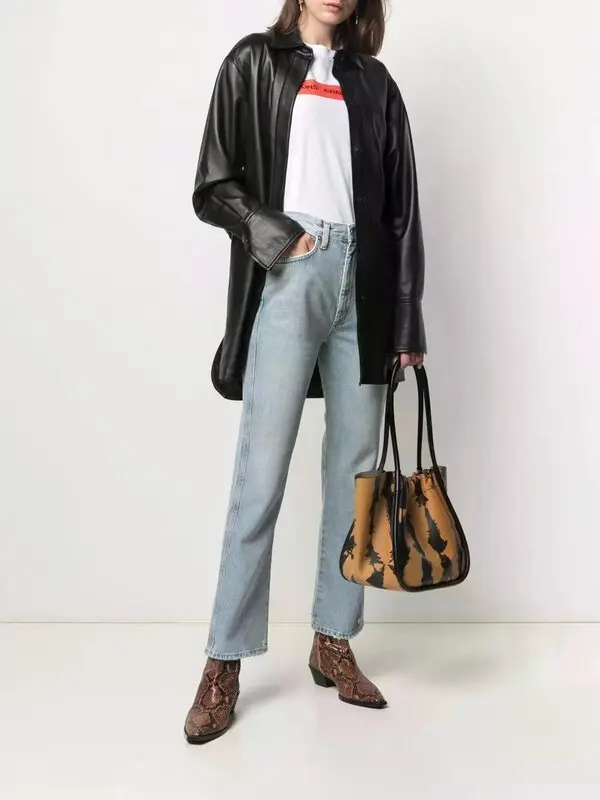 AGOLDE Pinch Waist Straight Jeans - Blue