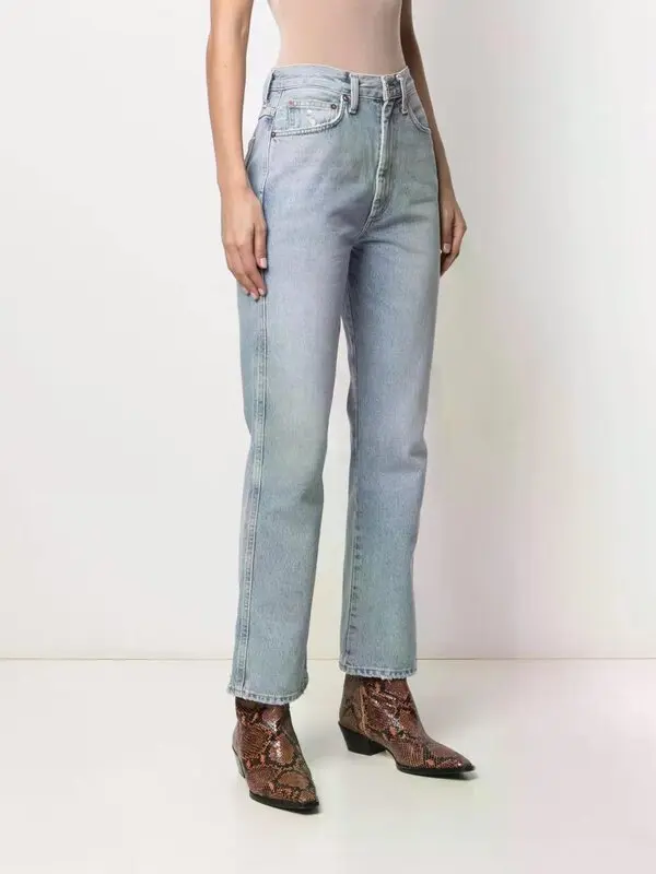 AGOLDE Pinch Waist Straight Jeans - Blue