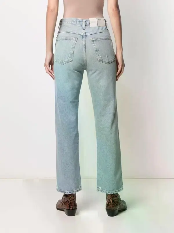 AGOLDE Pinch Waist Straight Jeans - Blue