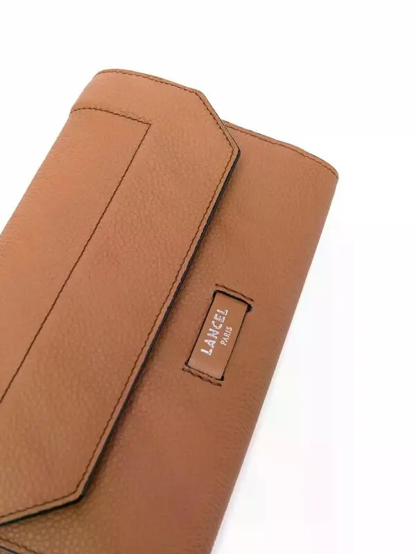 LANCEL Leather Shoulder Bag - Brown