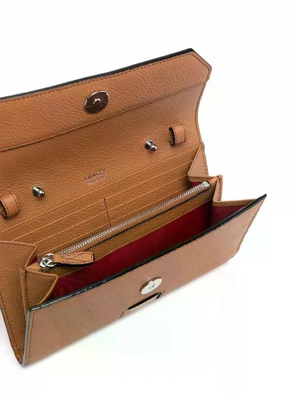 LANCEL Leather Shoulder Bag - Brown
