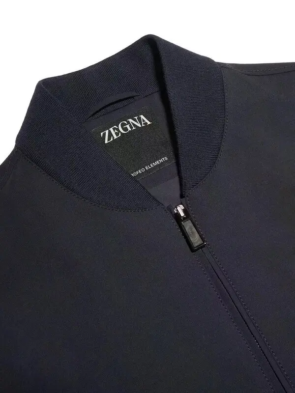 Zegna Trofeo Elements Wool Bomber Jacket