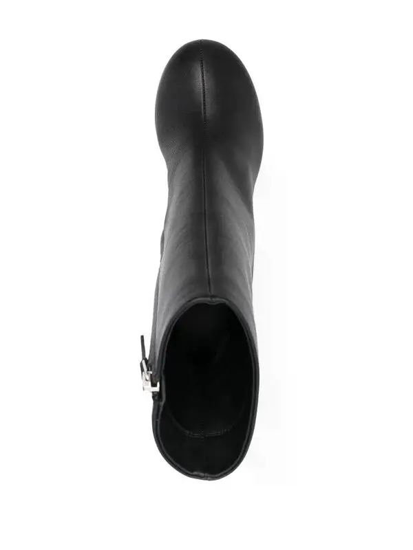3JUIN 95mm Leather Ankle Boots