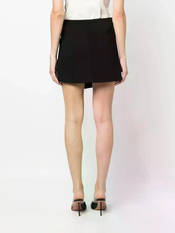 Simkhai Crystal-embellished Asymmetric Miniskirt