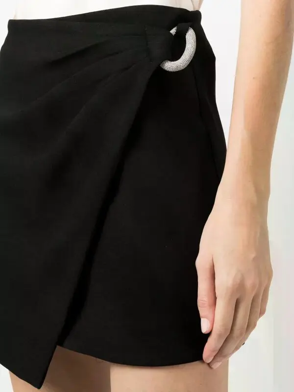 Simkhai Crystal-embellished Asymmetric Miniskirt
