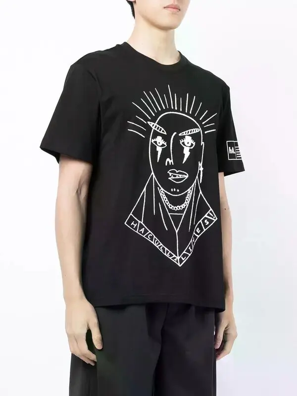 HACULLA. Sketch-style Print T-shirt