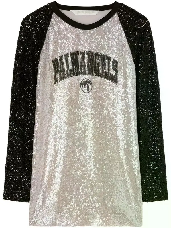 Palm Angels College Palm Mini Dress