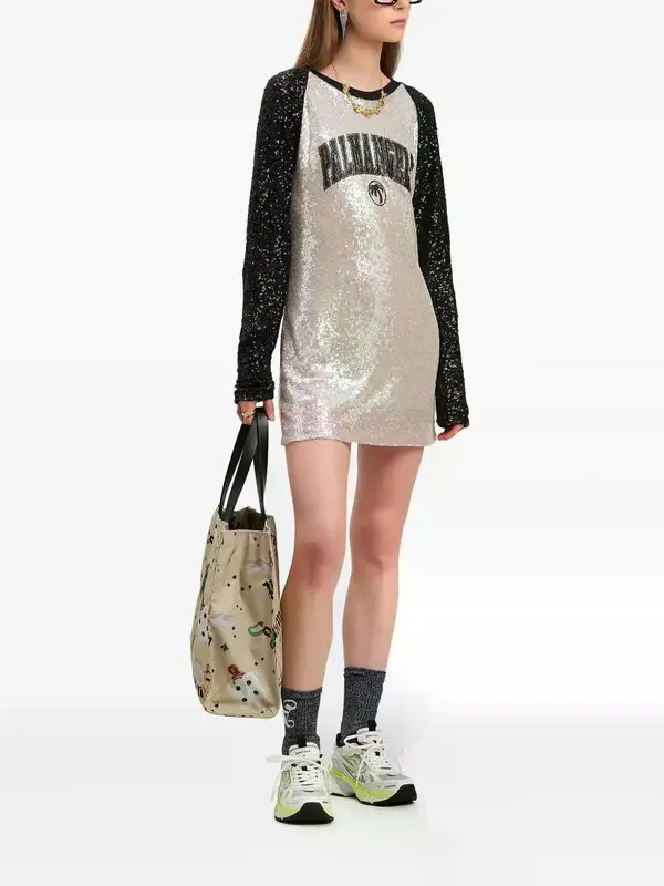 Palm Angels College Palm Mini Dress