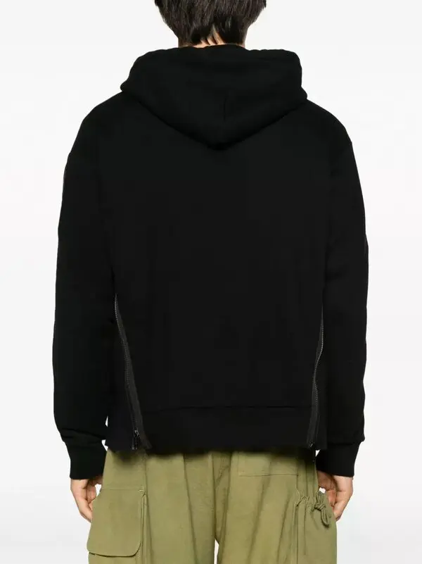 Undercover Logo-patch Cotton Hoodie