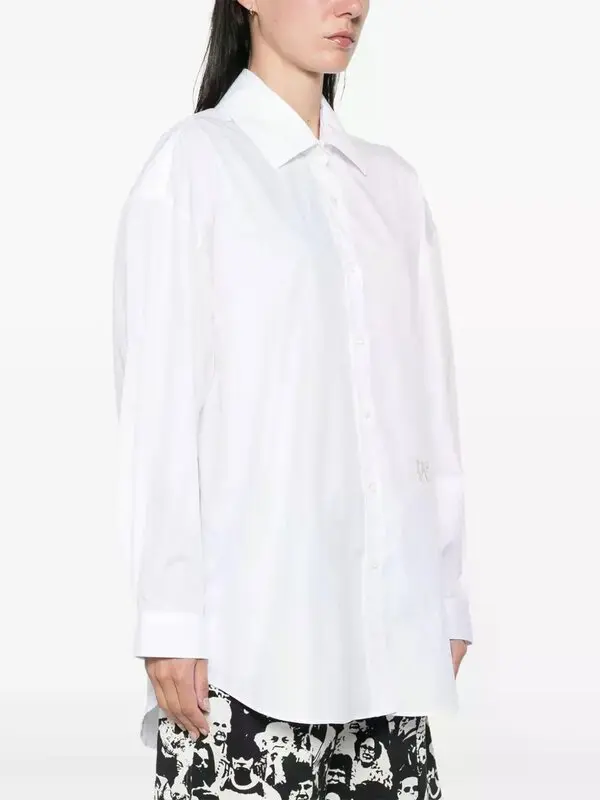 Palm Angels Monogram-embroidered Shirt