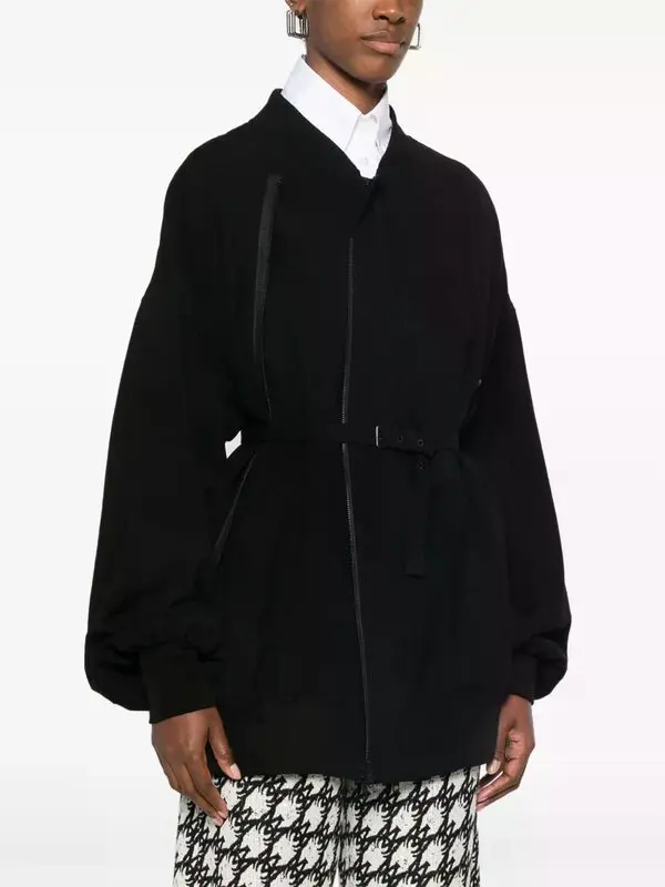 Yohji Yamamoto Belted Zip Jacket