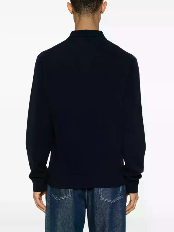 ANOTHER ASPECT Another Polo Shirt 2.0 Wool Polo Shirt