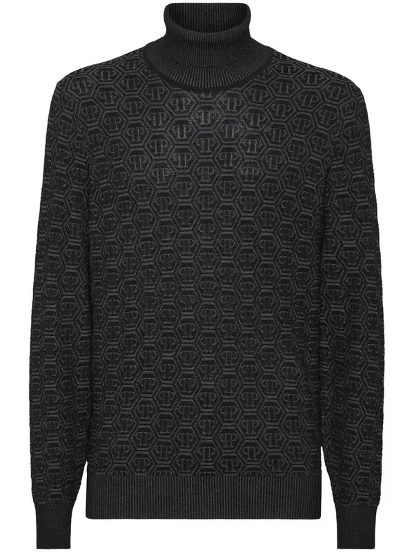 Philipp Plein Monogram Sweatshirt - Black