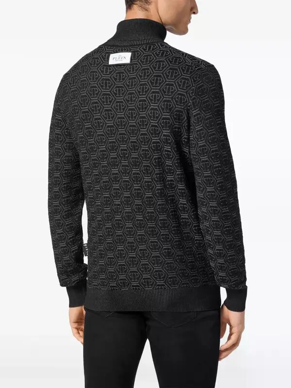 Philipp Plein Monogram Sweatshirt - Black
