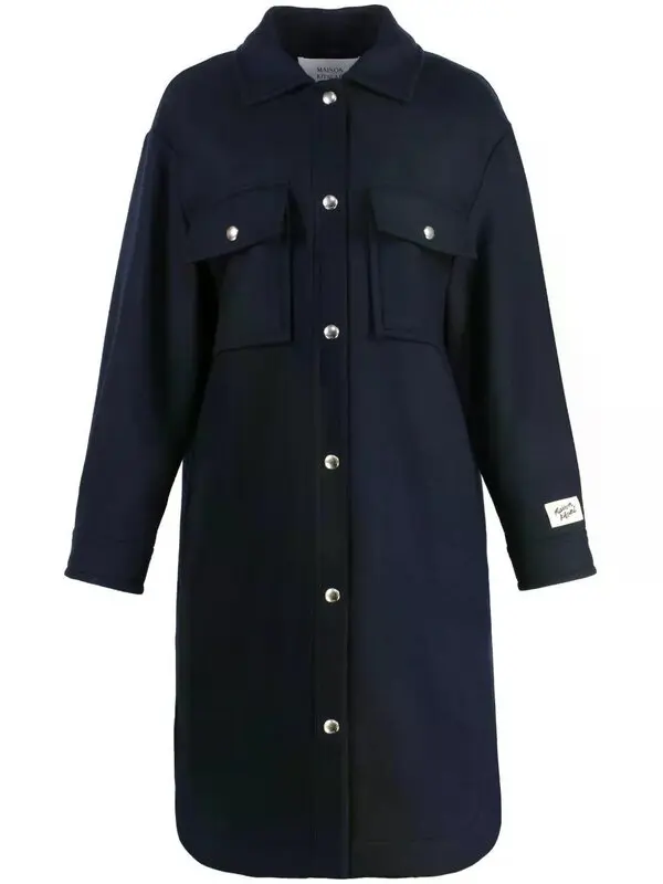 Maison Kitsuné Wool Coat