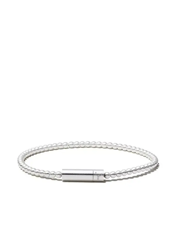Le Gramme Le 11 Grammes Beads Bracelet - Silver