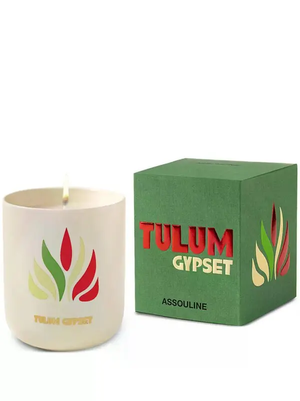 Assouline Tulum Gypset Travel From Home Candle - Neutrals