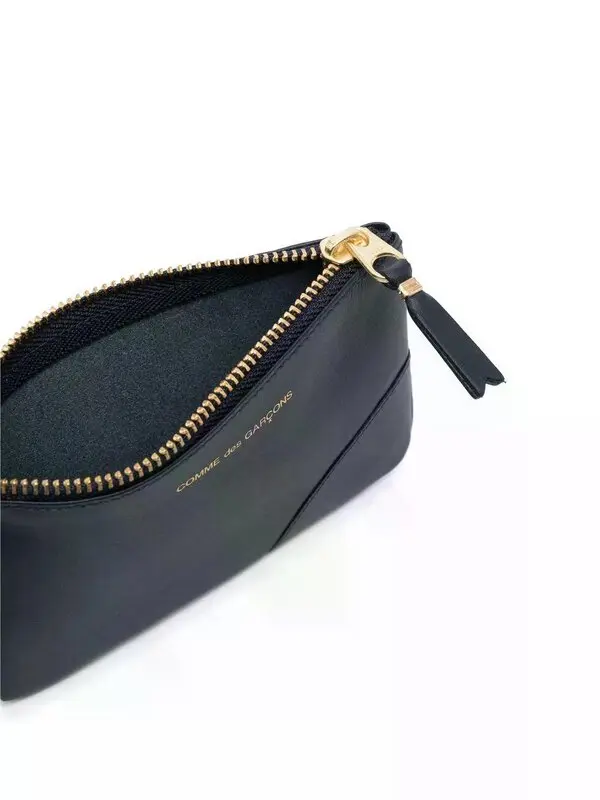 Comme Des Garçons Extra-small Zipped Pouch - Black