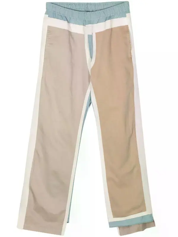 Needles Patchwork Straight-leg Trousers
