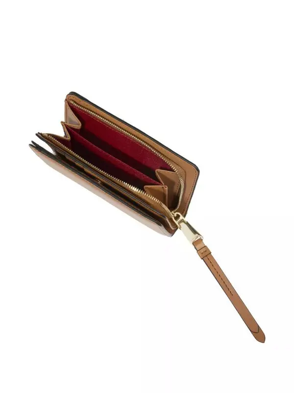 LANCEL Origami De Lancer Compact Wallet - Brown