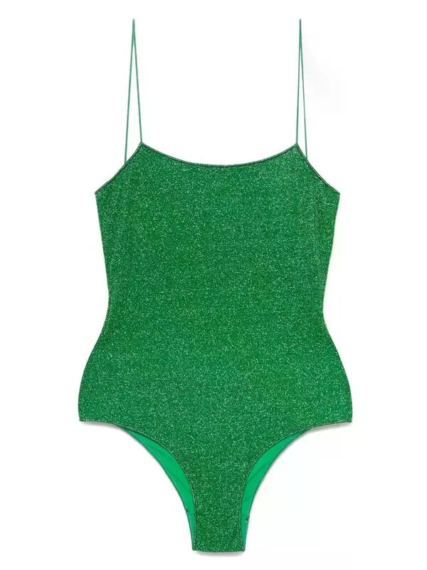 Oseree Lumière One Piece Swimsuit - Green