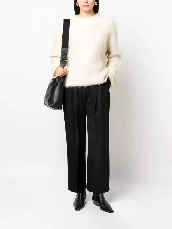 TOTEME Textured Alpaca Wool-blend Jumper