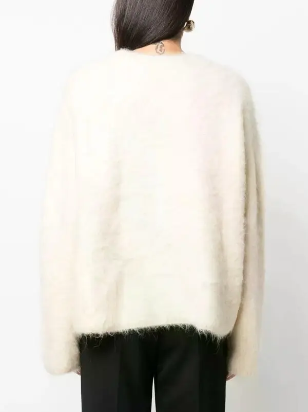 TOTEME Textured Alpaca Wool-blend Jumper
