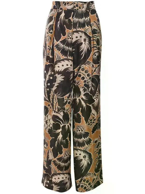 Biyan Faey Silk Trousers