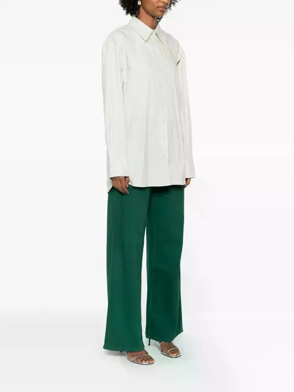 Christopher Esber Striped Long-sleeve Shirt