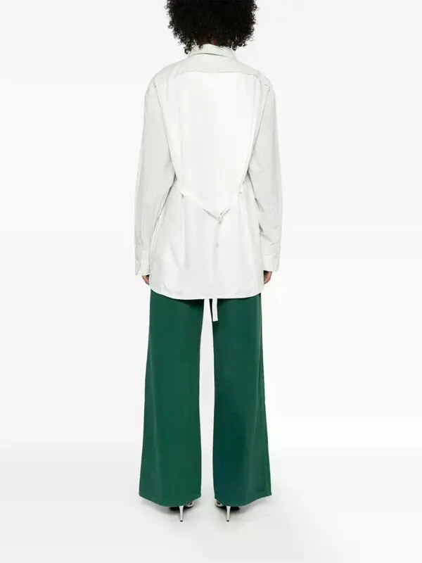 Christopher Esber Striped Long-sleeve Shirt