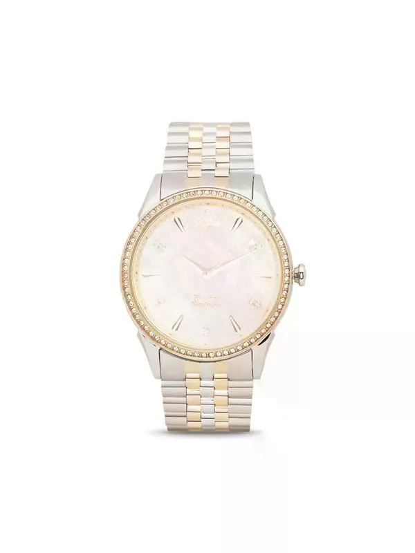 VIVIENNE WESTWOOD Wallace Quartz 38mm Watch - Silver