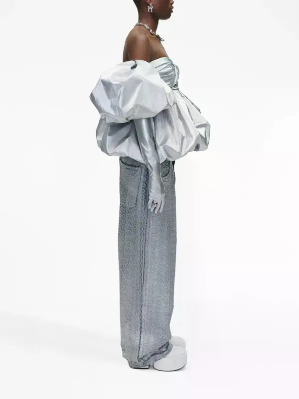 Marc Jacobs Metallic Bubble Top