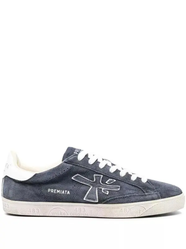 Premiata Steven Leather Sneakers