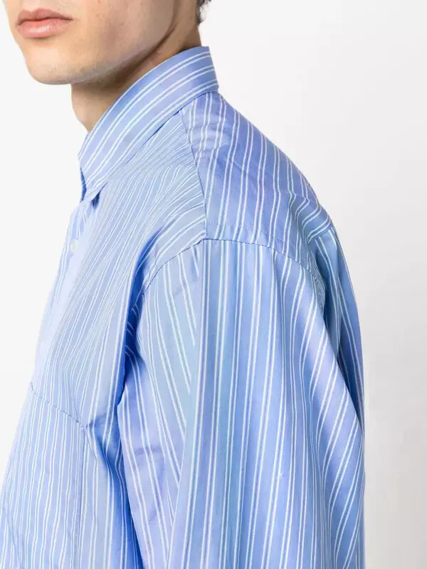 LANVIN Striped Long-sleeve Shirt