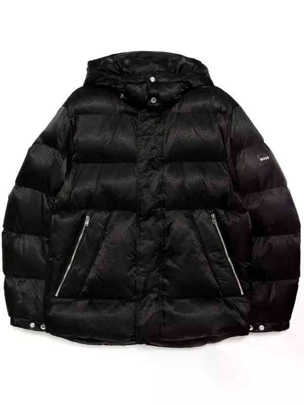BOSS Logo-patch Padded Jacket
