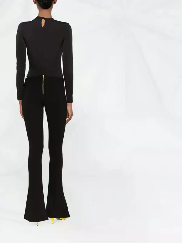 Balmain Low-waist Flared Trousers
