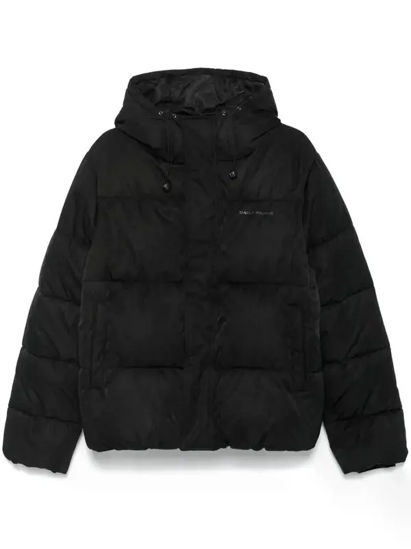 DAILY PAPER Monogram-jacquard Padded Jacket
