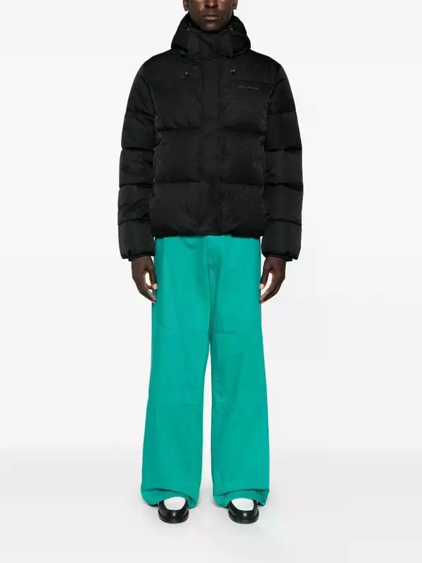 DAILY PAPER Monogram-jacquard Padded Jacket