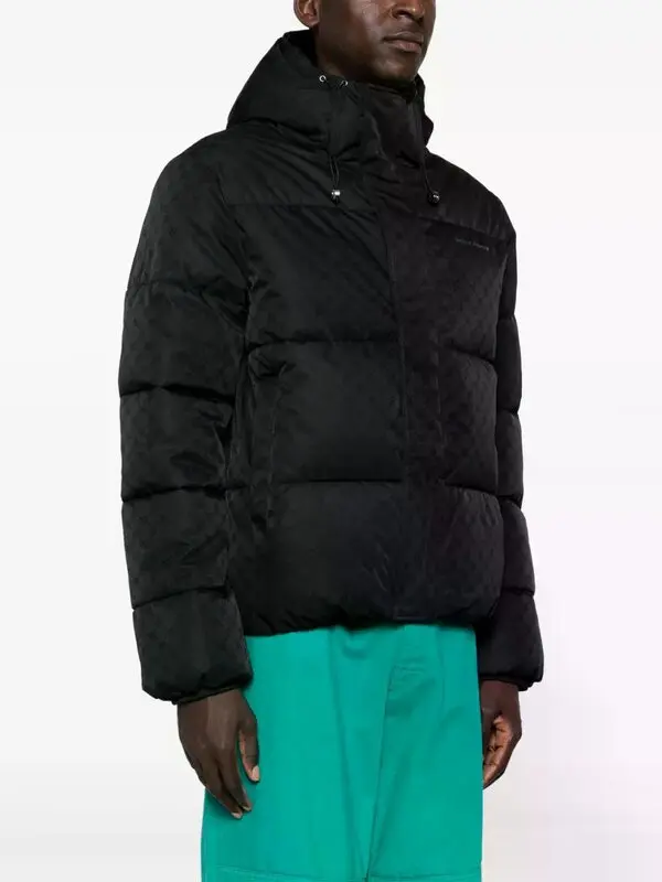 DAILY PAPER Monogram-jacquard Padded Jacket