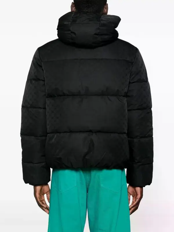 DAILY PAPER Monogram-jacquard Padded Jacket