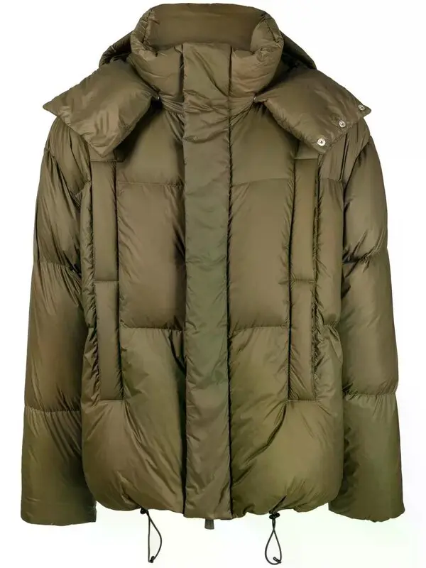 Bacon Andrew Detachable-hood Padded Jacket
