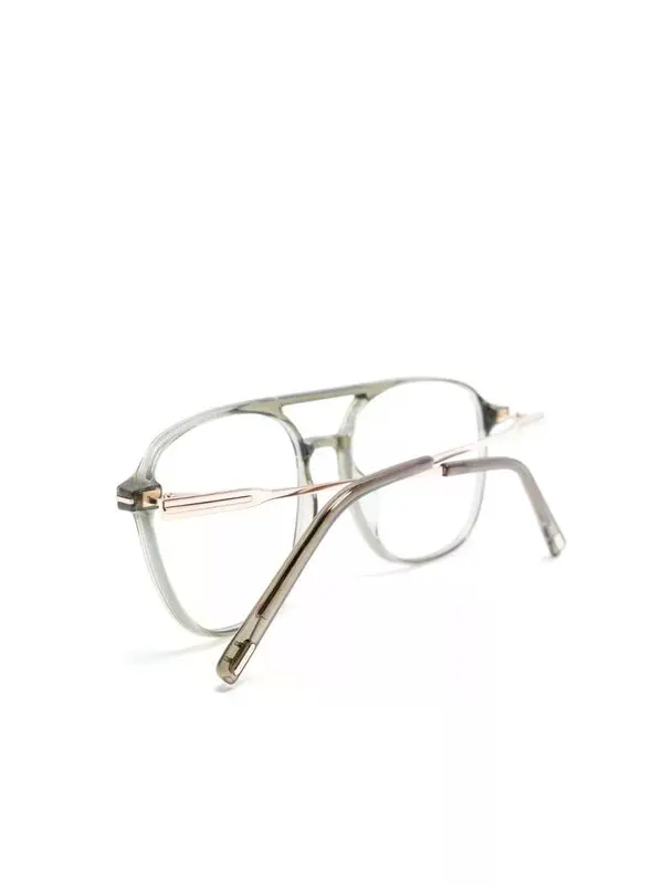 TOM FORD Pilot-frame Glasses - Grey