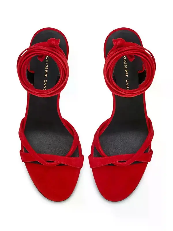 GIUSEPPE ZANOTTI Manola Strass Wedge Sandals