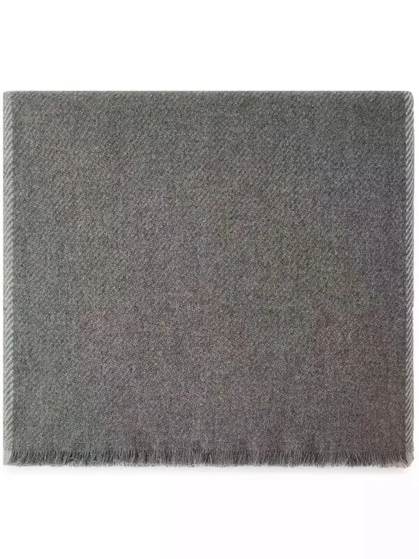 Brunello Cucinelli Cashmere Scarf - Grey