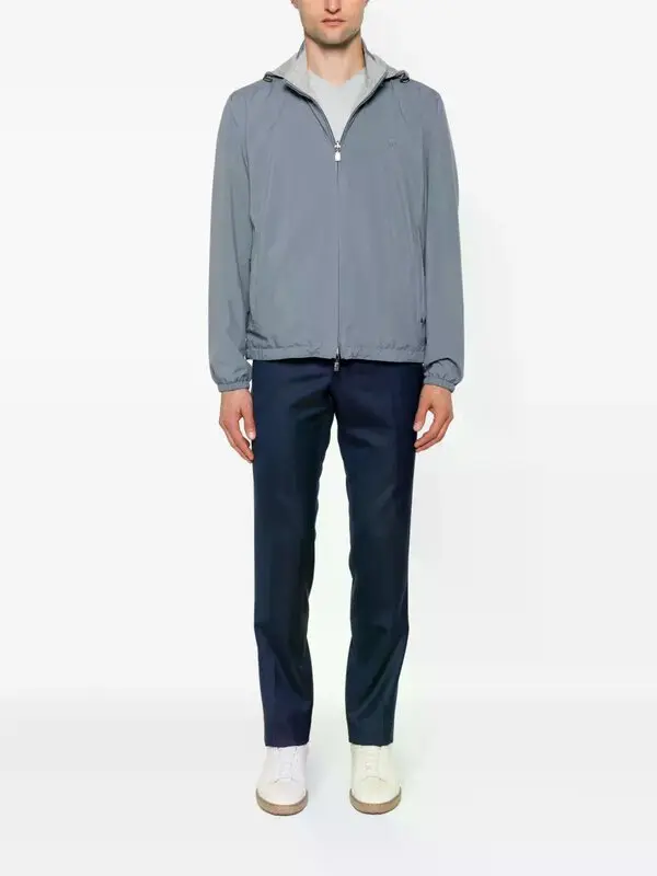 ROTA Herringbone Wool Trousers