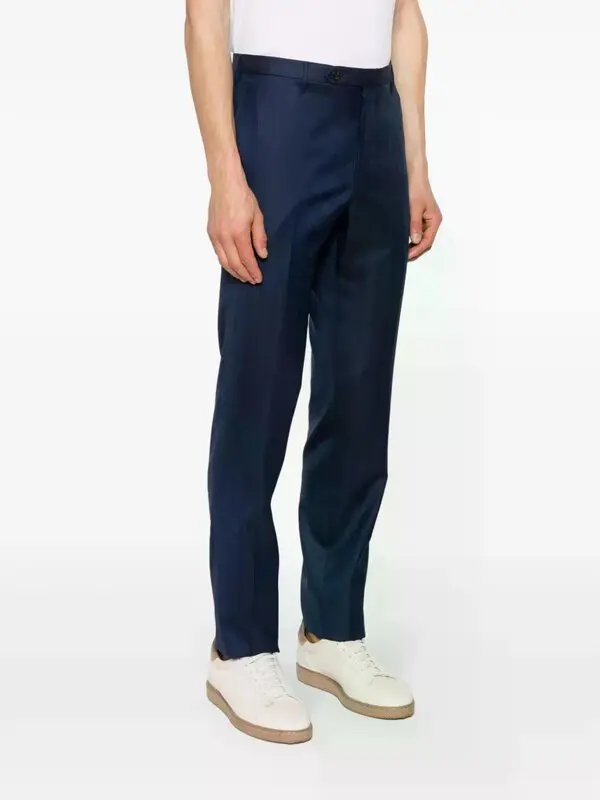 ROTA Herringbone Wool Trousers