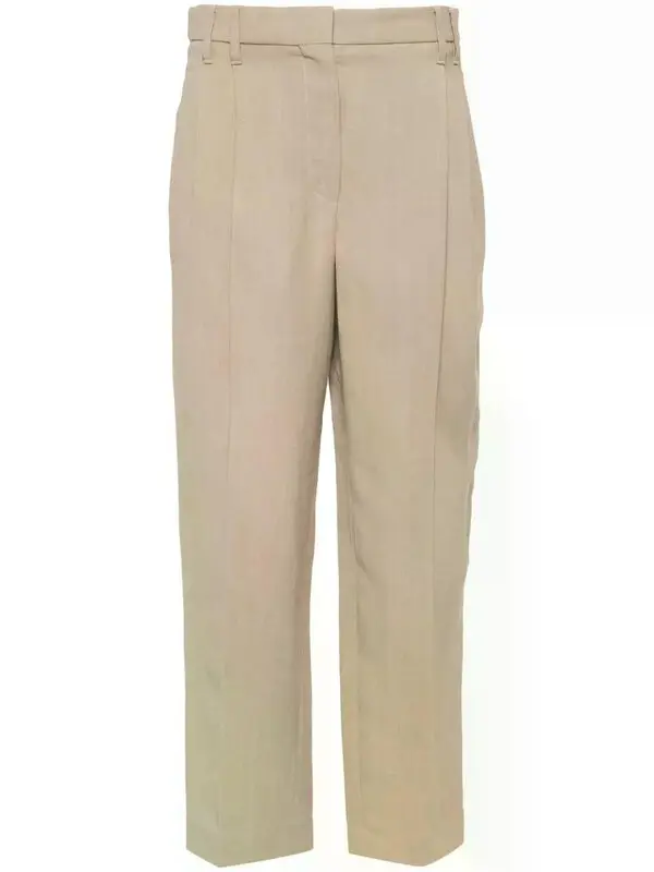 Brunello Cucinelli Cropped Tapered Trousers