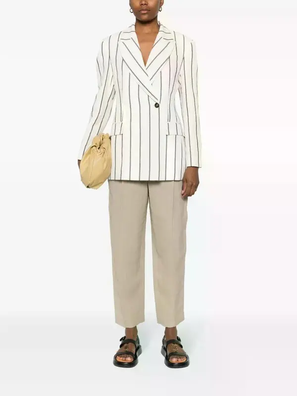 Brunello Cucinelli Cropped Tapered Trousers